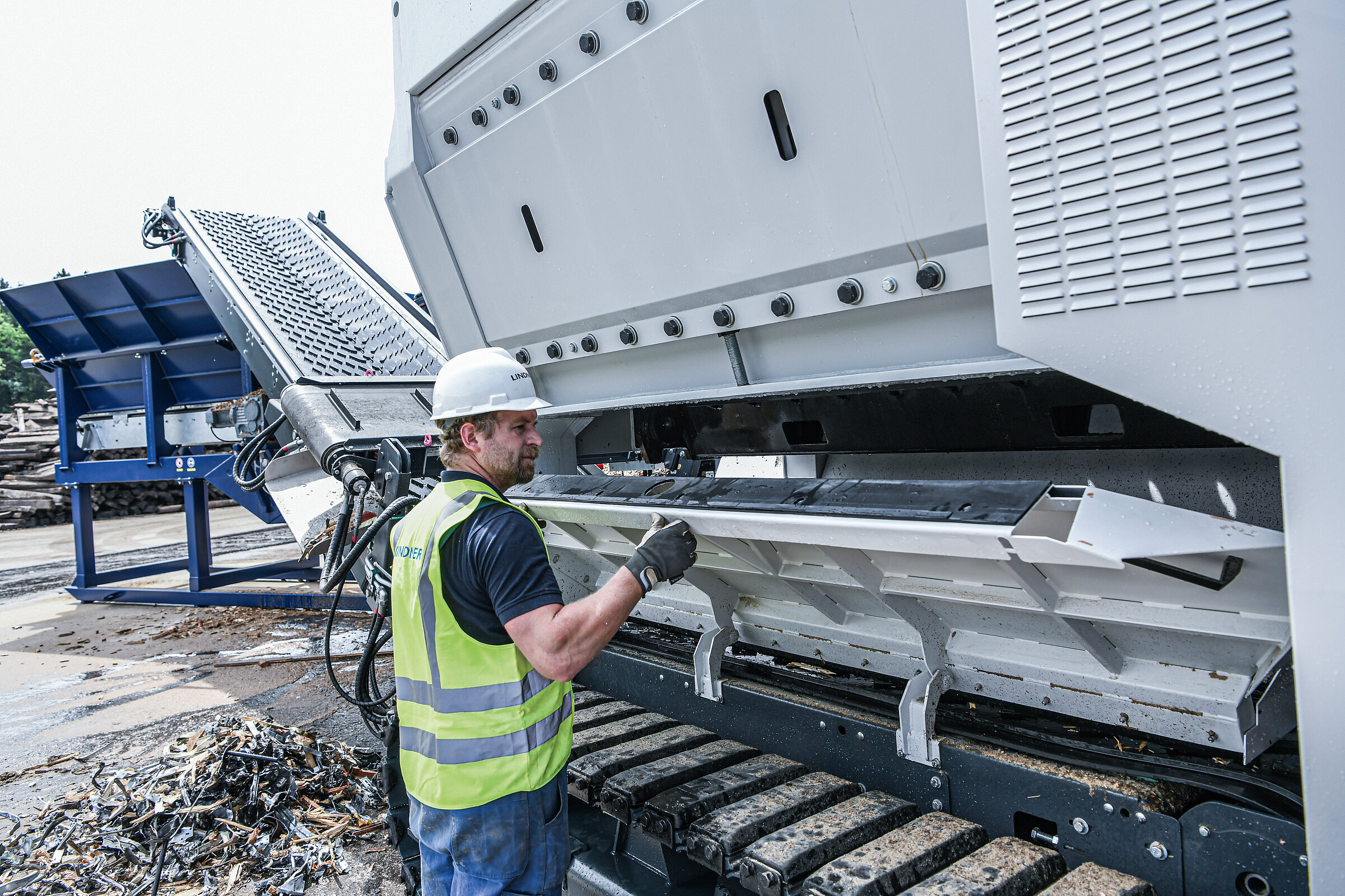 Used machines mobile shredding: Lindner Recyclingtech