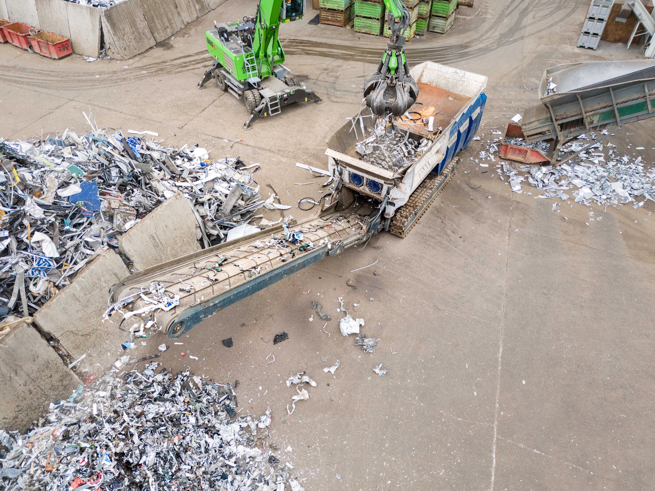 Recycling light metal scrap: Lindner Recyclingtech
